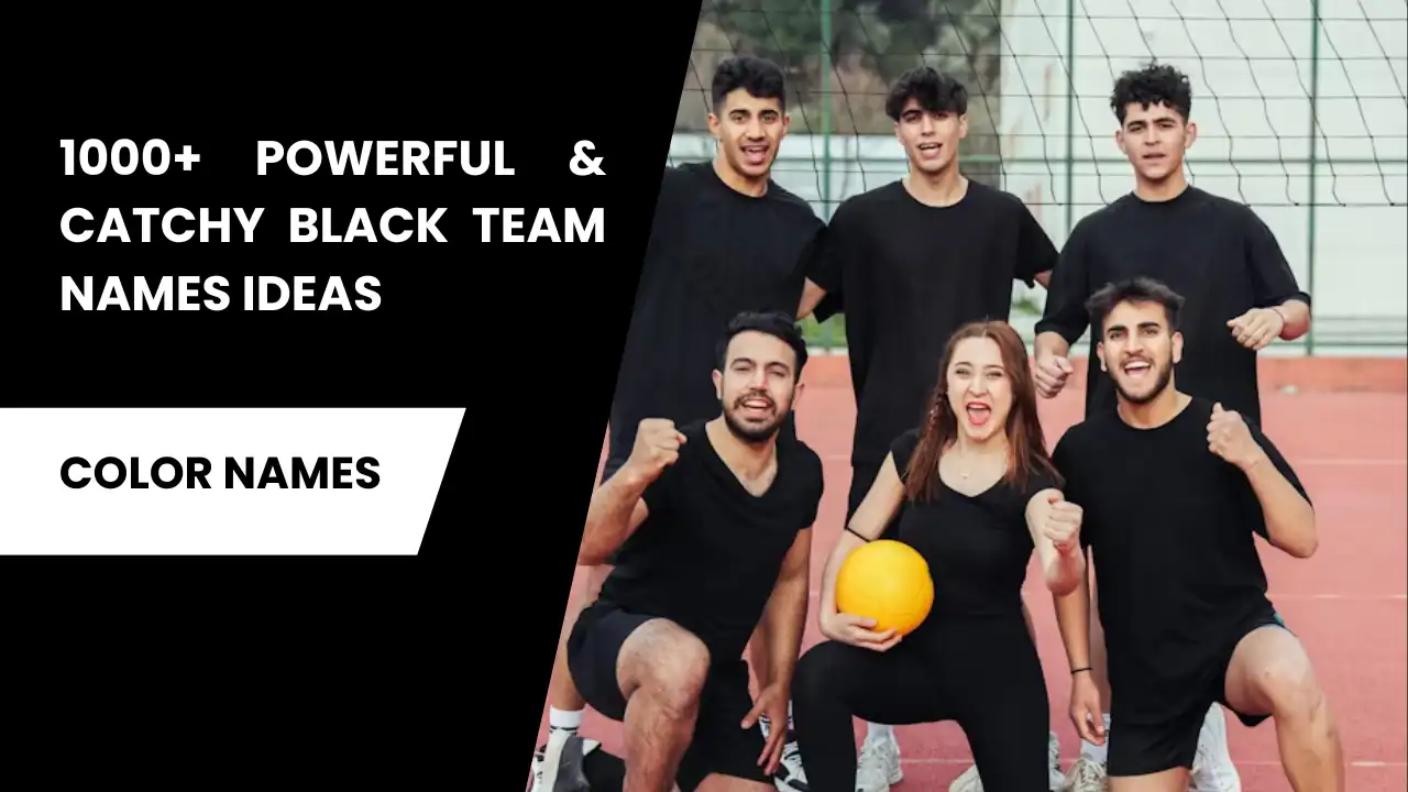 1000+ Black Team Names Ideas - Powerful & Catchy
