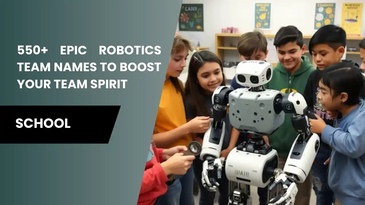 550+ Epic Robotics Team Names to Boost Your Team Spirit